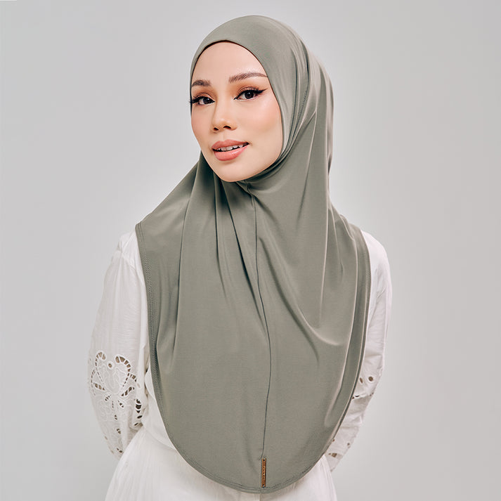 Hudaa Basic in Basil – Tudung People PH